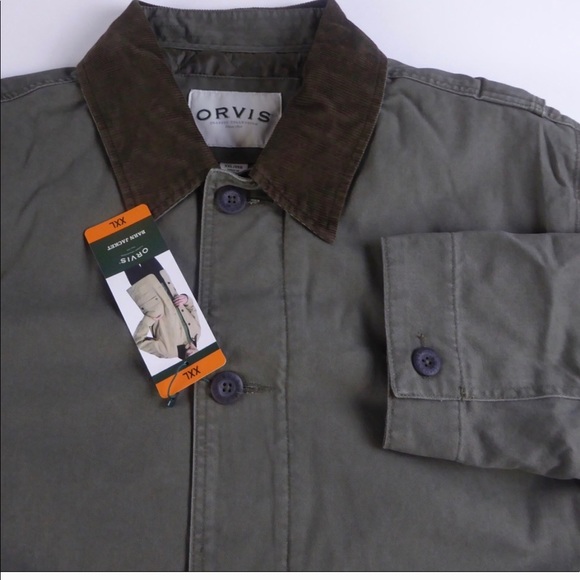 Orvis | Jackets & Coats | Orvis Barn Jacket Cotton Canvas Nwt | Poshmark